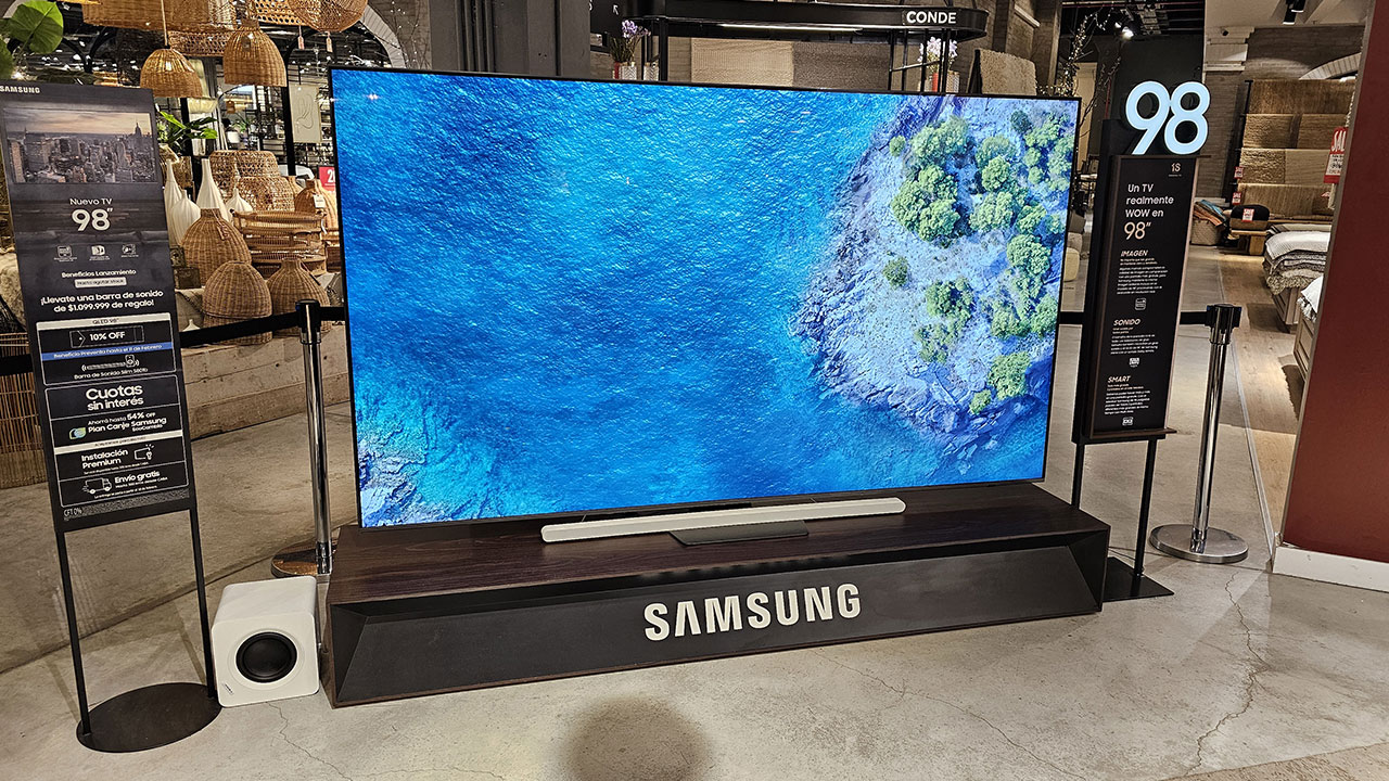 Samsung lanza su TV de 98″ QLED 4K con Xbox Game Pass – Overcluster